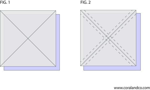 The Magic 8 Quilt Block - Make 8 Half Square Triangles at a Time!