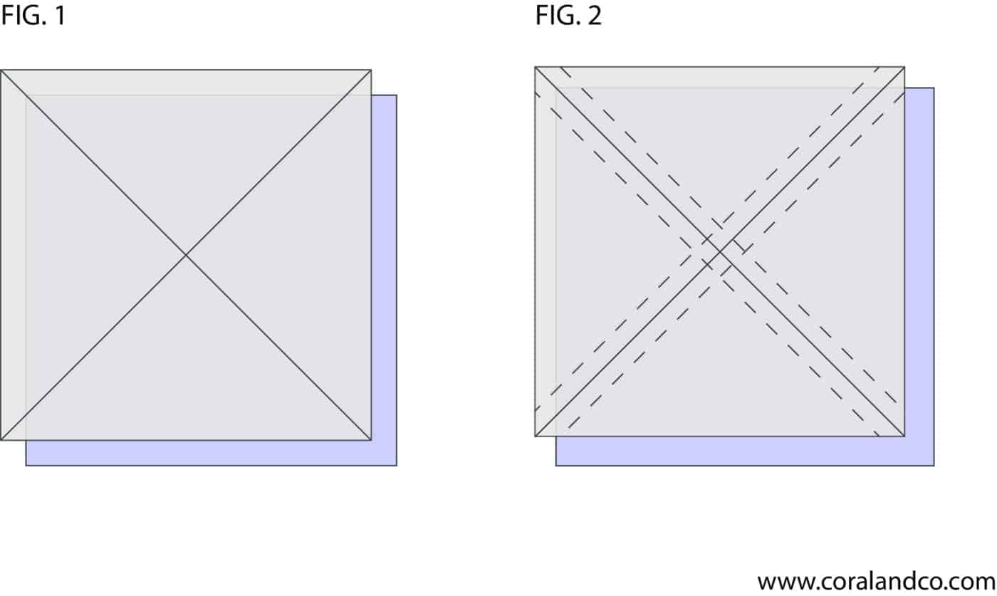 Magic 8 Quilt Block - Make 8 Half Square Triangles at a Time! | Coral + Co. Magic 8 Quilt Block - Make 8 Half Square Triangles at a Time! | Coral + Co.