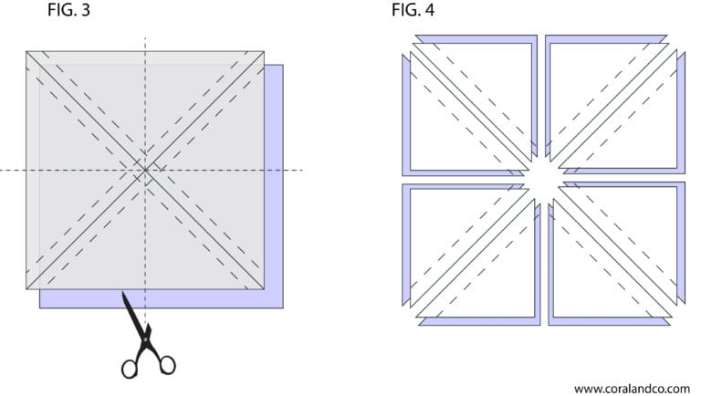 The Magic 8 Quilt Block - Make 8 Half Square Triangles at a Time!