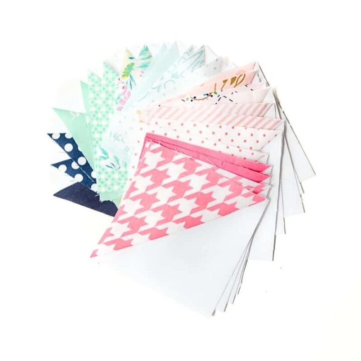 The Magic 8 Quilt Block - Make 8 Half Square Triangles at a Time!