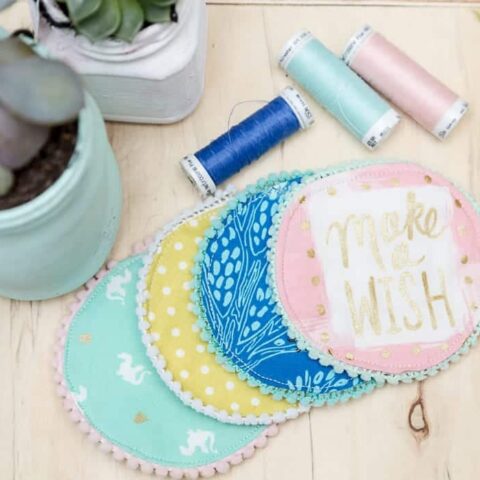 Free Coaster Sewing Pattern and Tutorial - Coral + Co.