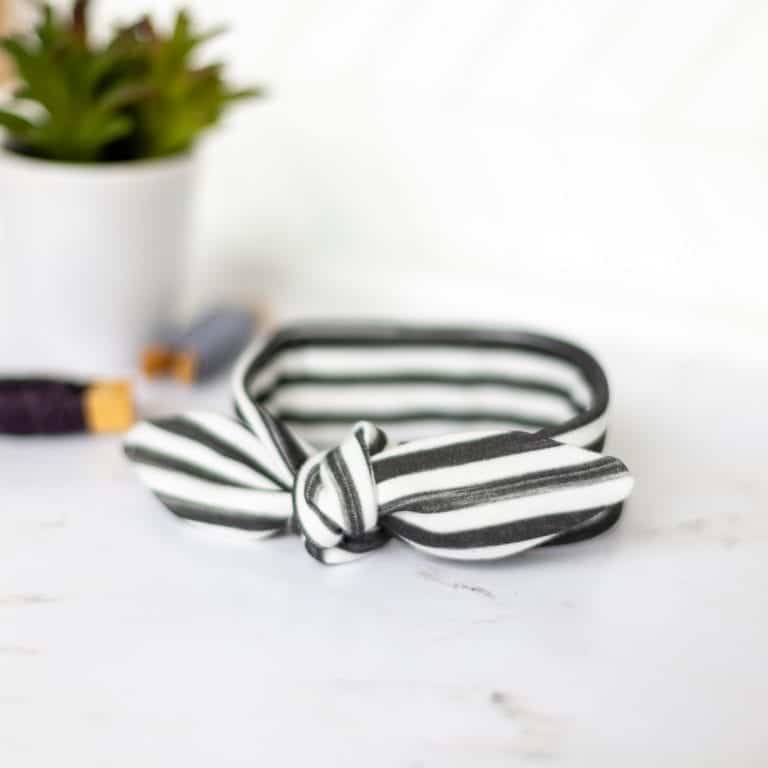 Easy DIY baby headband pattern free sewing - Knot Bow Headband Pattern ...