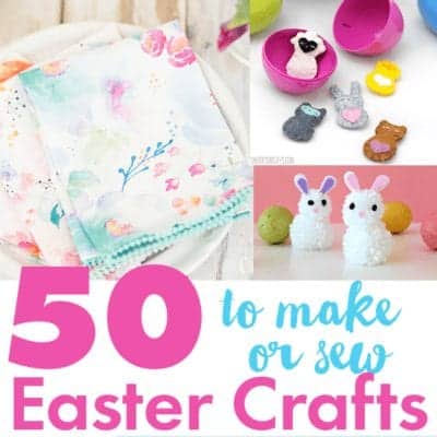 50 Easter Sewing Projects and Easy Easter Craft Ideas