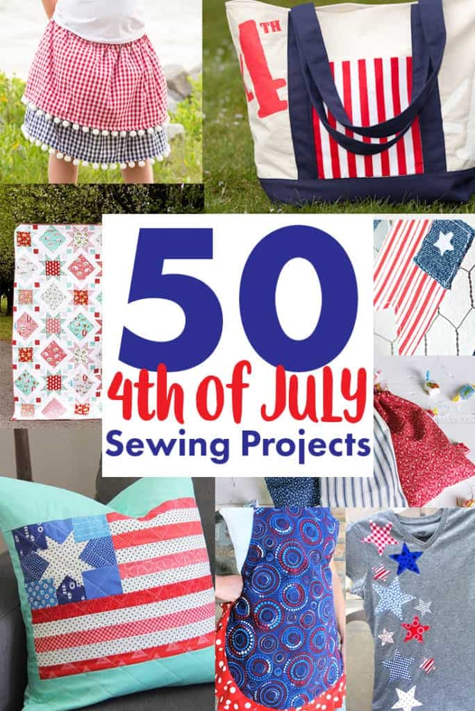 50+ 4th of July Sewing Projects + DIY Patriotic Patterns