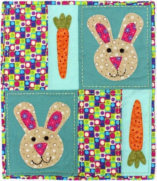 25+ Easter Bunny Quilt Patterns to Sew and More - Coral + Co.