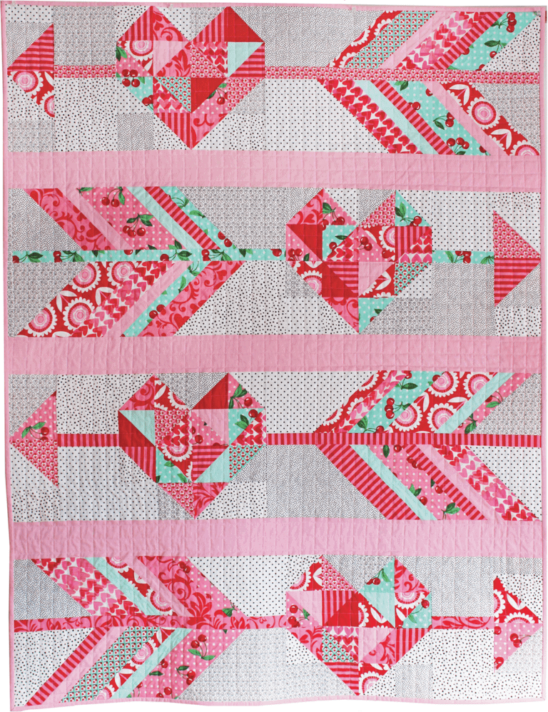 25+ Valentine Quilt Patterns with Hearts to Sew