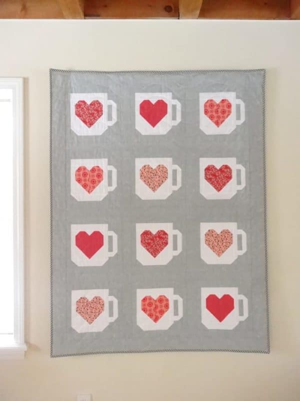 25+ Valentine Quilt Patterns with Hearts to Sew