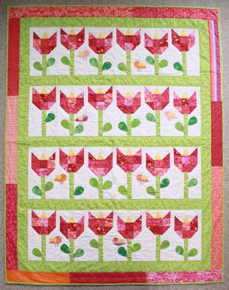 25+ Easter Bunny Quilt Patterns to Sew and More - Coral + Co.