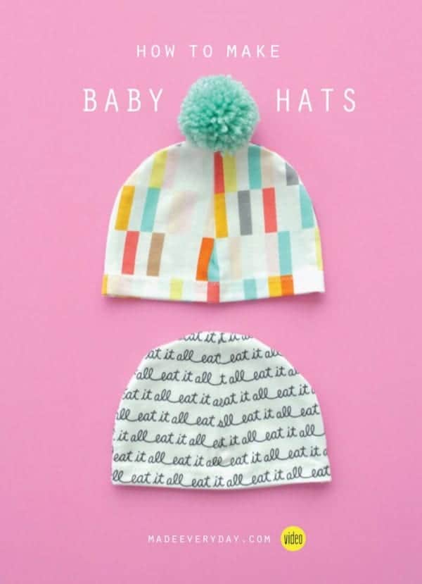 15+ Free Baby Hat Sewing Patterns and Tutorials to Make