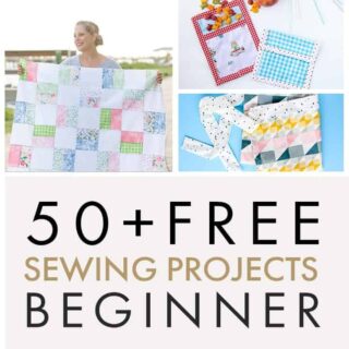 50+ Beginner Sewing Projects To Make Now! - Coral + Co.