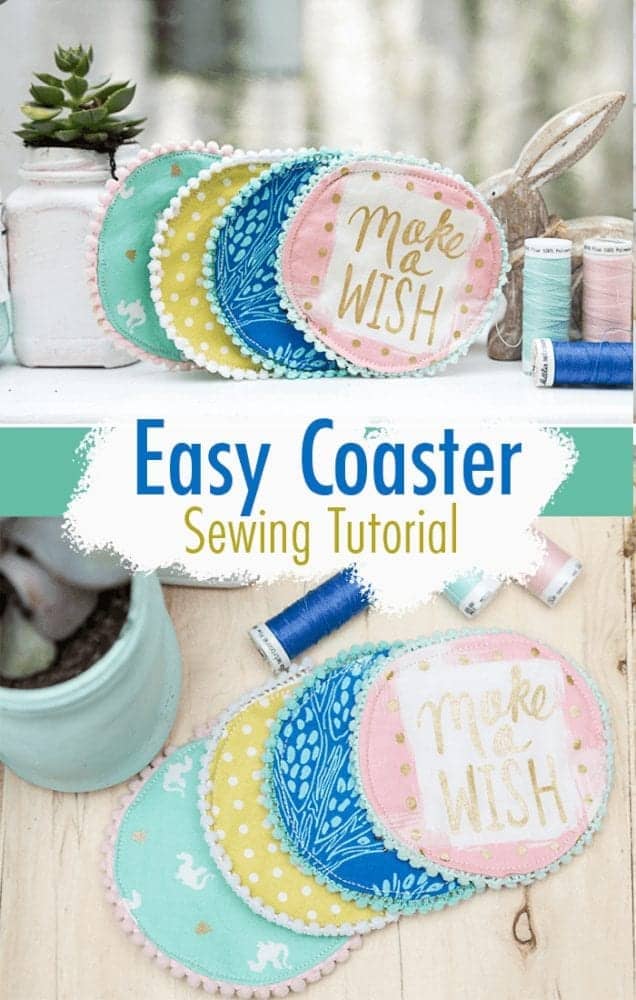 Free Coaster Sewing Pattern and Tutorial - Coral + Co.