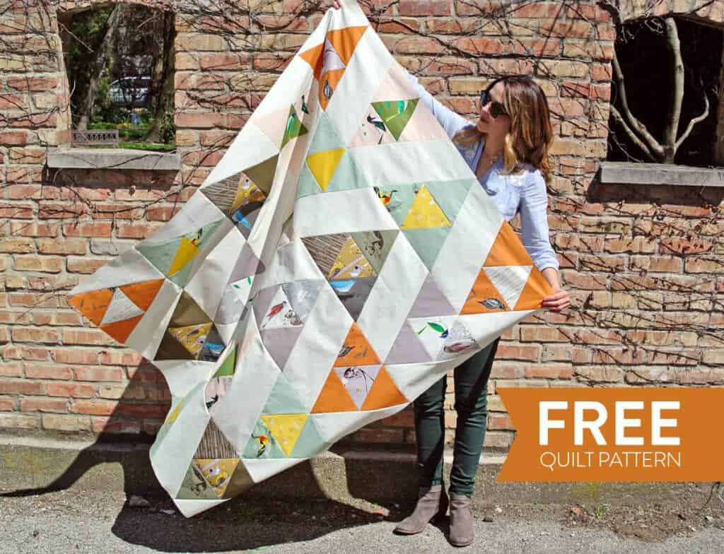 13+ Free Triangle Quilt Patterns for Beginners - Coral + Co.