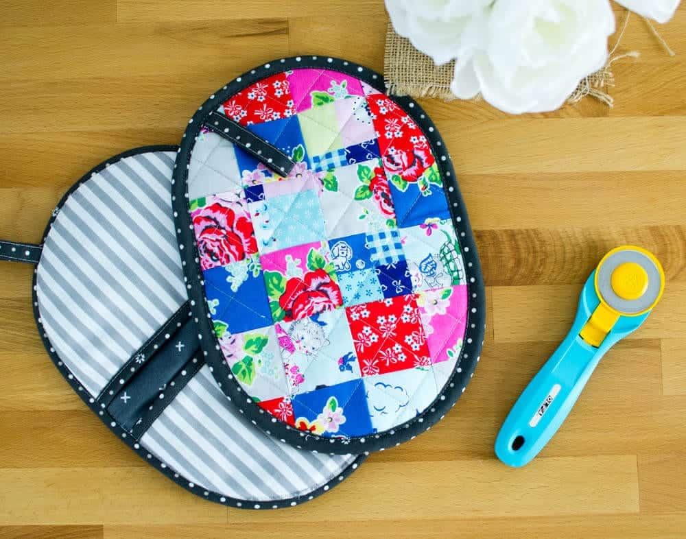 15+ FREE Pot Holder Patterns to Sew: Get Crafting - Coral + Co.