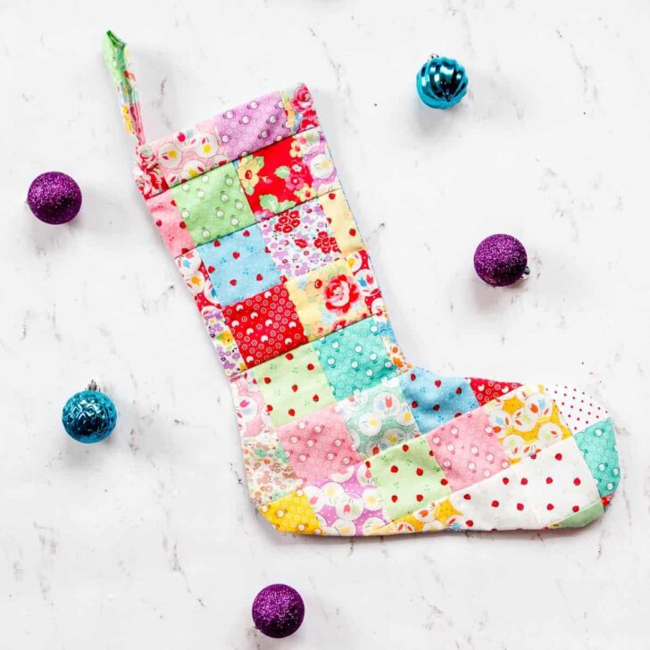 25+ FREE Christmas Stocking Patterns to Sew - Coral + Co.