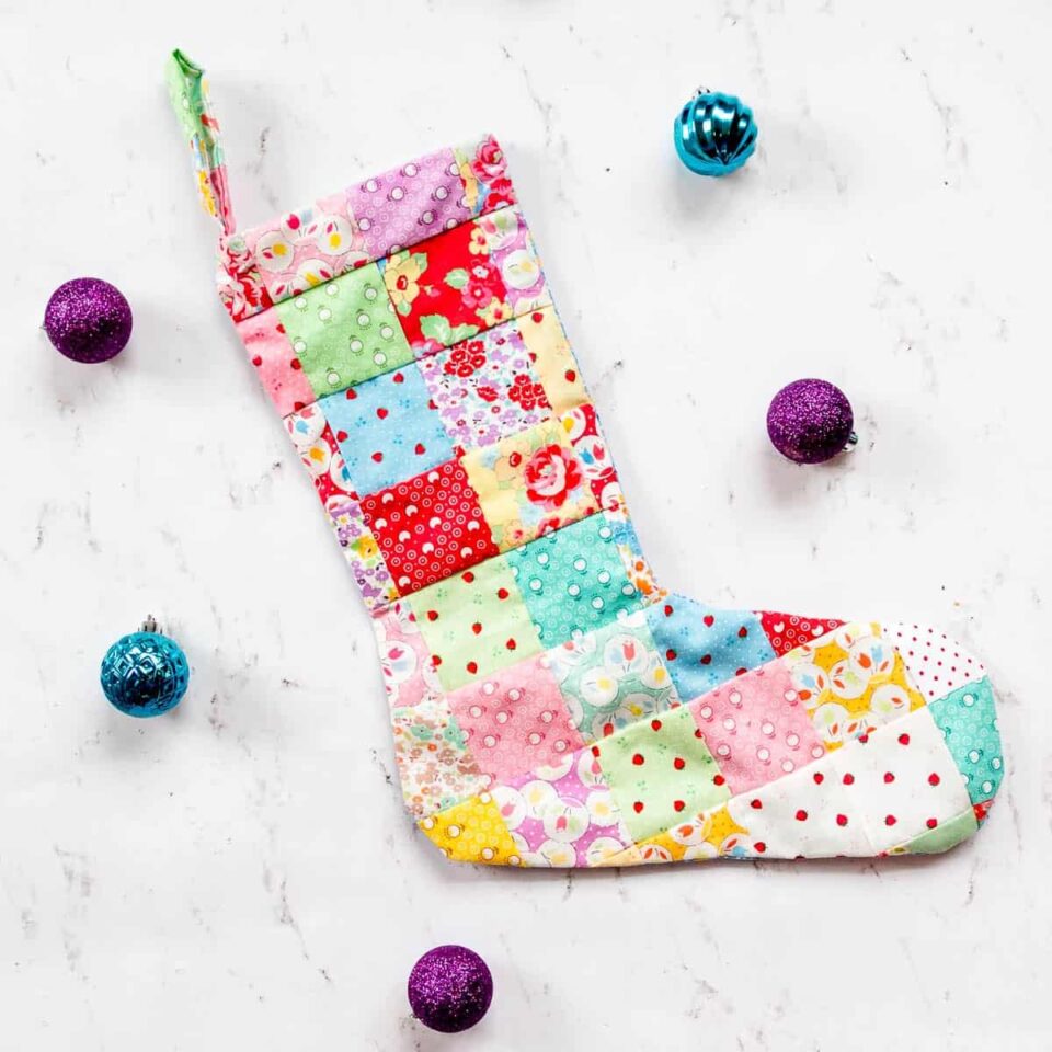 25+ FREE Christmas Stocking Patterns to Sew - Coral + Co.