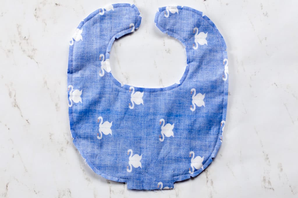 Side Snap Baby Bib Pattern with Terry Cloth - Coral + Co.