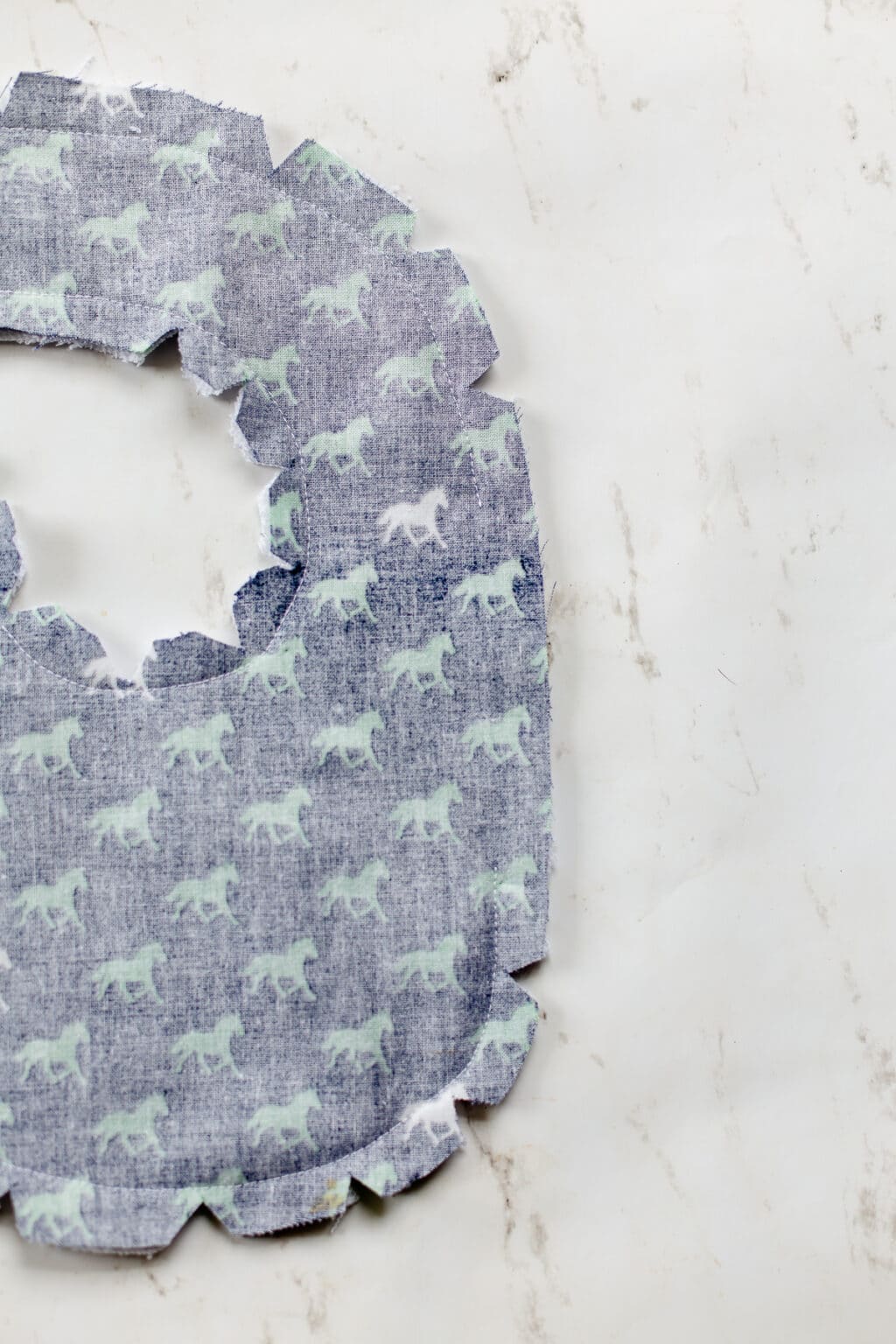Side Snap Baby Bib Pattern with Terry Cloth - Coral + Co.