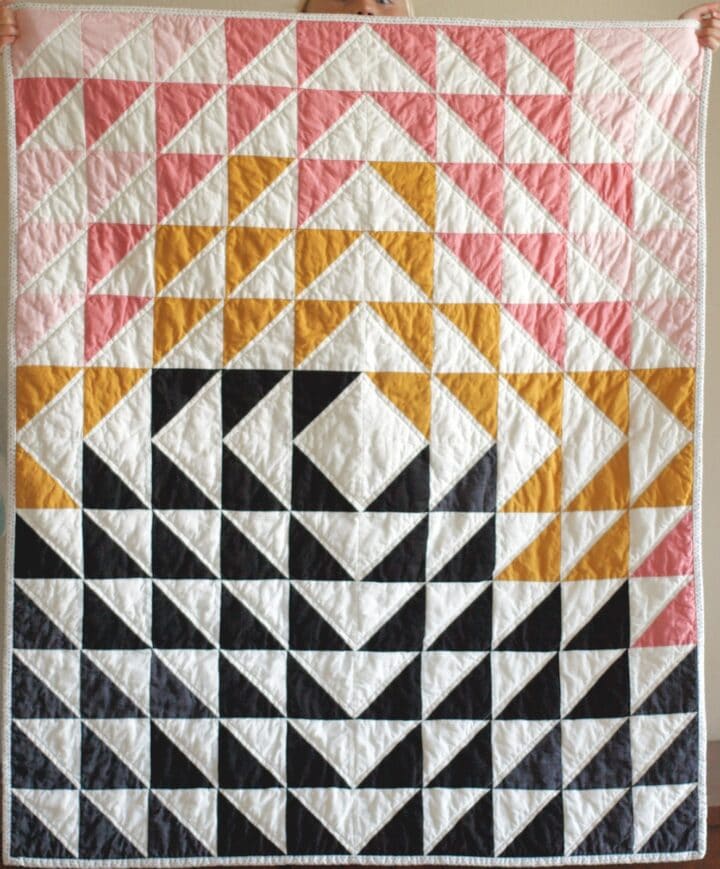 25+ Half Square Triangle Quilt Patterns - Coral + Co.