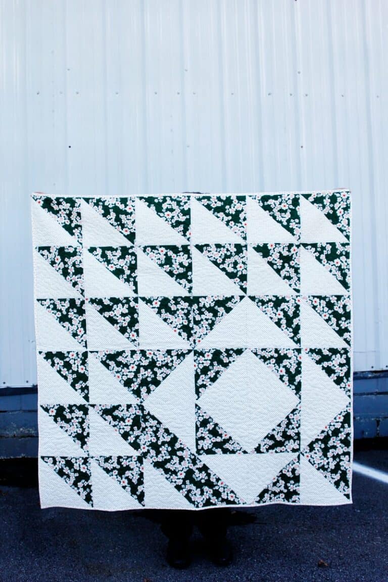 25+ Half Square Triangle Quilt Patterns - Coral + Co.