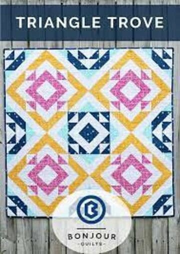 25+ Half Square Triangle Quilt Patterns - Coral + Co.
