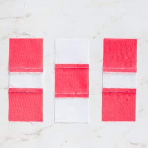 How to Sew a 9 Patch Quilt Block - Nine Patch Block Strip Piece or ...