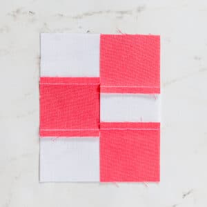 How to Sew a 9 Patch Quilt Block - Nine Patch Block Strip Piece or ...