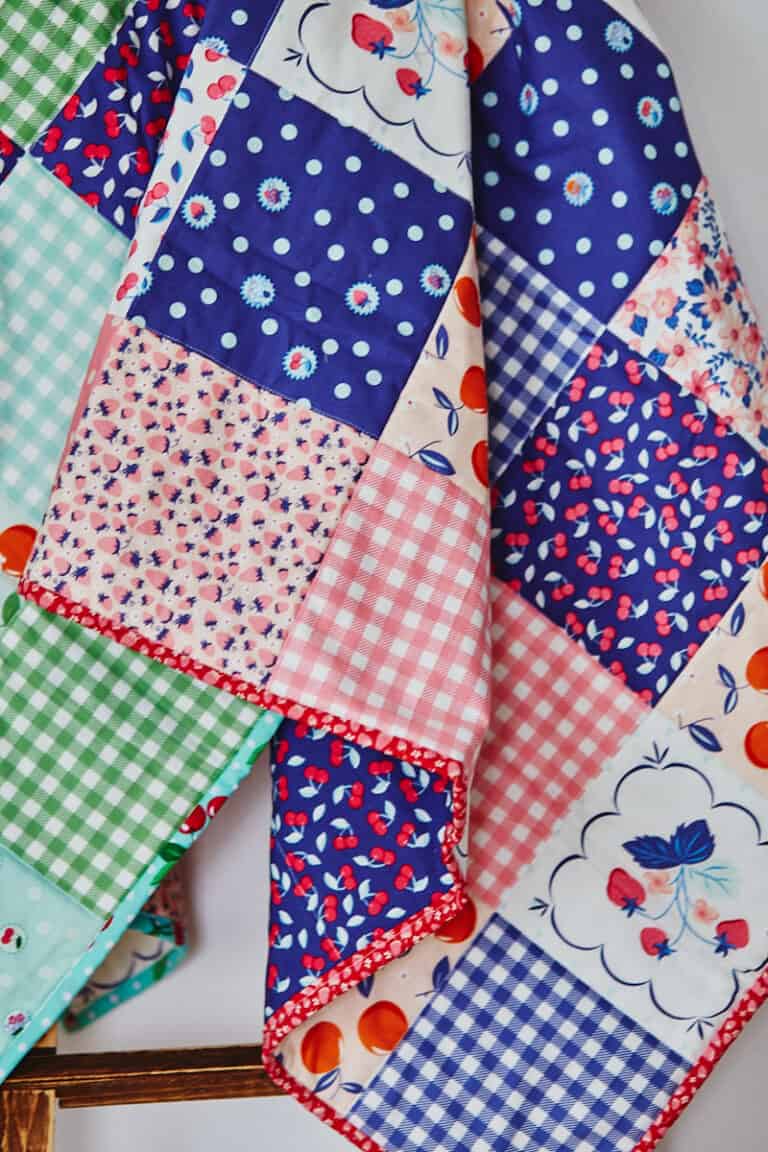 How to Make a Cheater Quilt - Coral + Co.