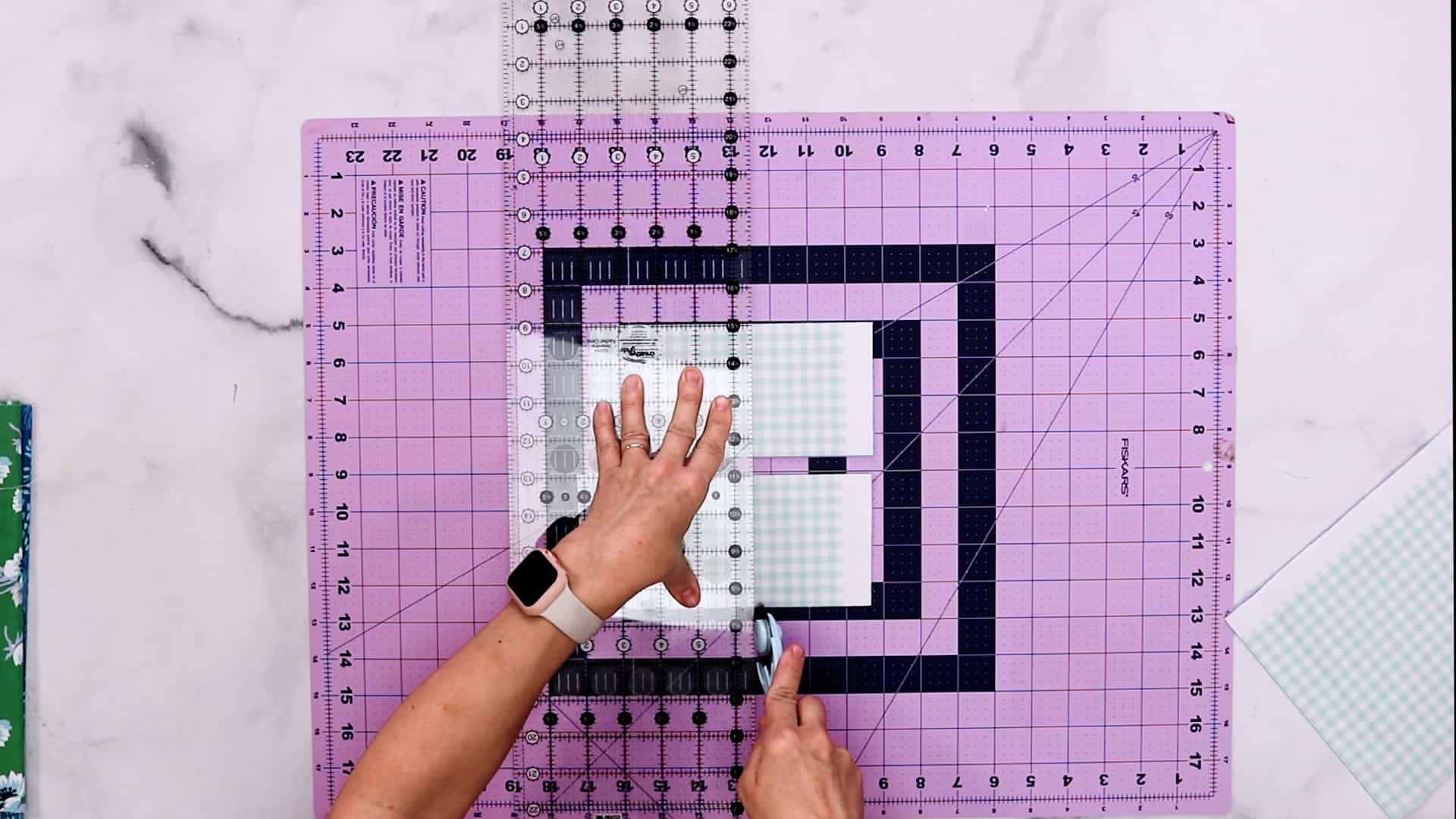 Sew a Scrappy Patchwork Baby Bib with the FREE Pattern - Coral + Co.