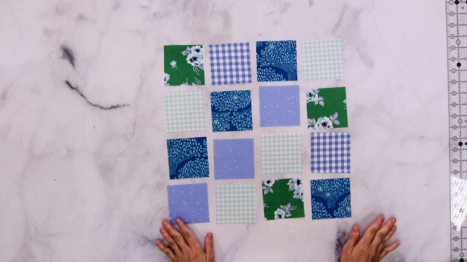 Sew a Scrappy Patchwork Baby Bib with the FREE Pattern - Coral + Co.